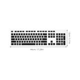Set of 2 Keyboard Membrane Computer Wired Protector Cover - Walmart.com