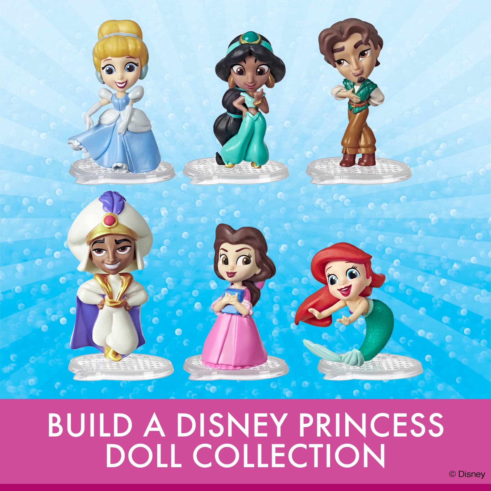Buy Disney Princess Comics 2-Inch Collectible Dolls, Doll Surprise ...