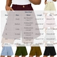 Besolor Summer Dress Shorts for Women High Waisted Pleated Wide Leg ...