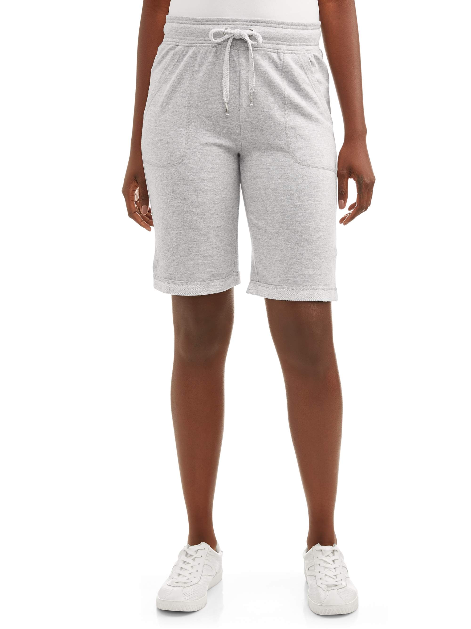 New York Laundry N Y L Sport Women s Athleisure 10 Basic French Terry Short With Rolled Up new-york-laundry-n-y-l-sport-women-s-athleisure-10-basic-french-terry-short-with-rolled-up