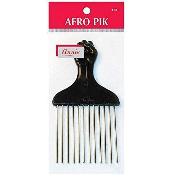 annie hair pik FIST Styling Pik metal afro Pik Hair Comb - Walmart.ca