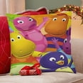 Backyardigans Throw Pillow Cover Case adding vibrant personality.17x 17 ...