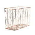 U BRANDS, Wire Hanging File Folder Desk Organizer, 854U, Copper ...