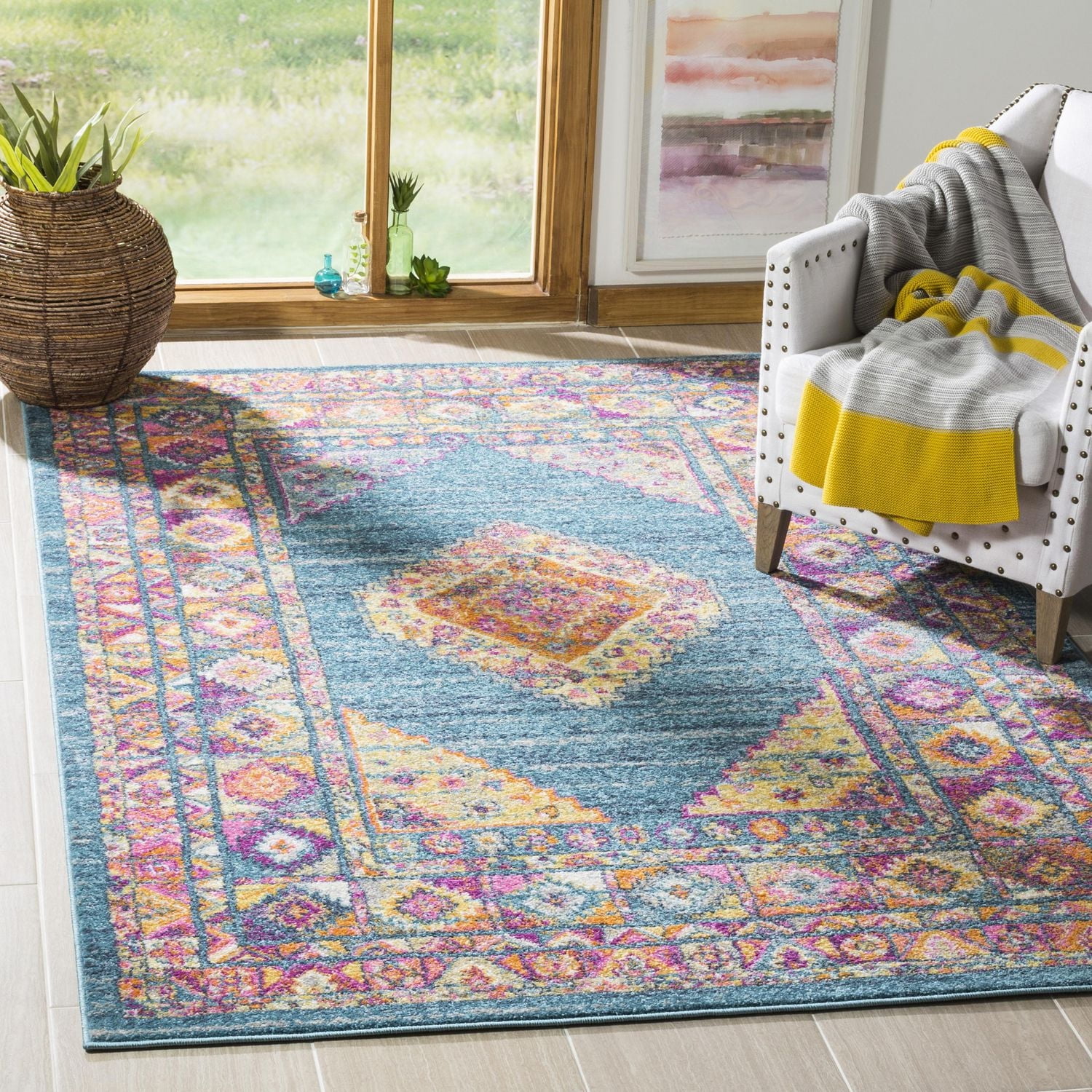 Click here for Safavieh Madison Emmet Traditional Area Rug 6 Ft.... prices