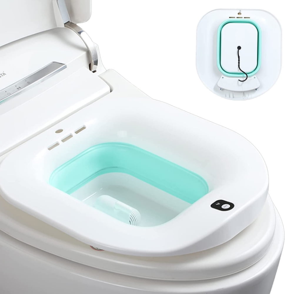 Electric Sitz Bath Seat Over the Toilet Basin for Postpartum and ...