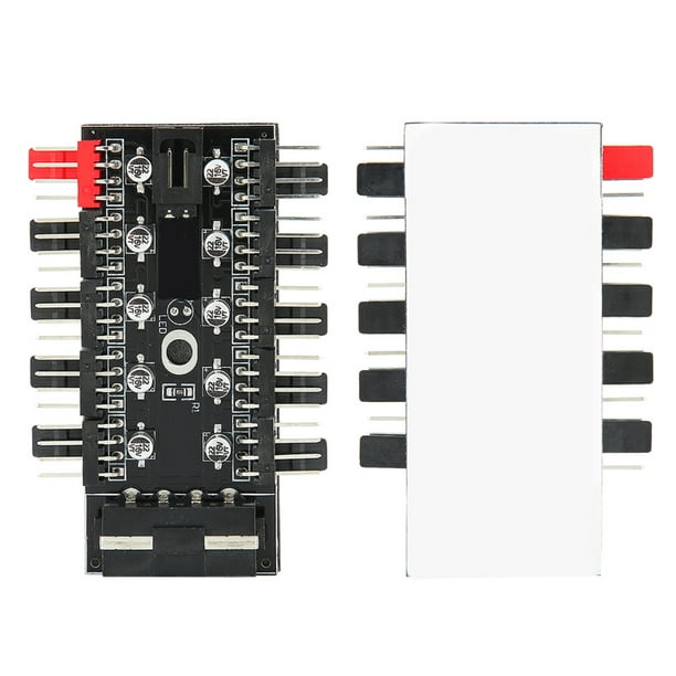 PC Chassis Fan Hub,PC Chassis Fan Hub PWM Fan Hub CPU Cooling Hub ...