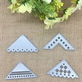 AOOOWER Lace Angle Corner Metal Cutting Dies Scrapbooking Stencil Die ...