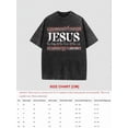 Black Vintage Distressed Graphic T-Shirt: Jesus The Way The Truth The ...