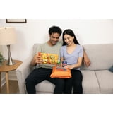 Snuggie Flaming Hot Cheetos 2-in-1 Pillow and Snack Tray, Red, Fully ...