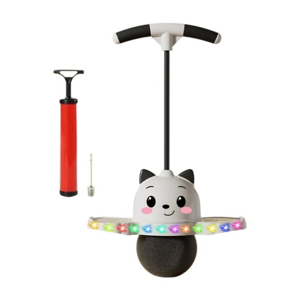 Pelota Pogo con asa para niños y adultos, pelota rebotadora para ejercicios en interiores ...