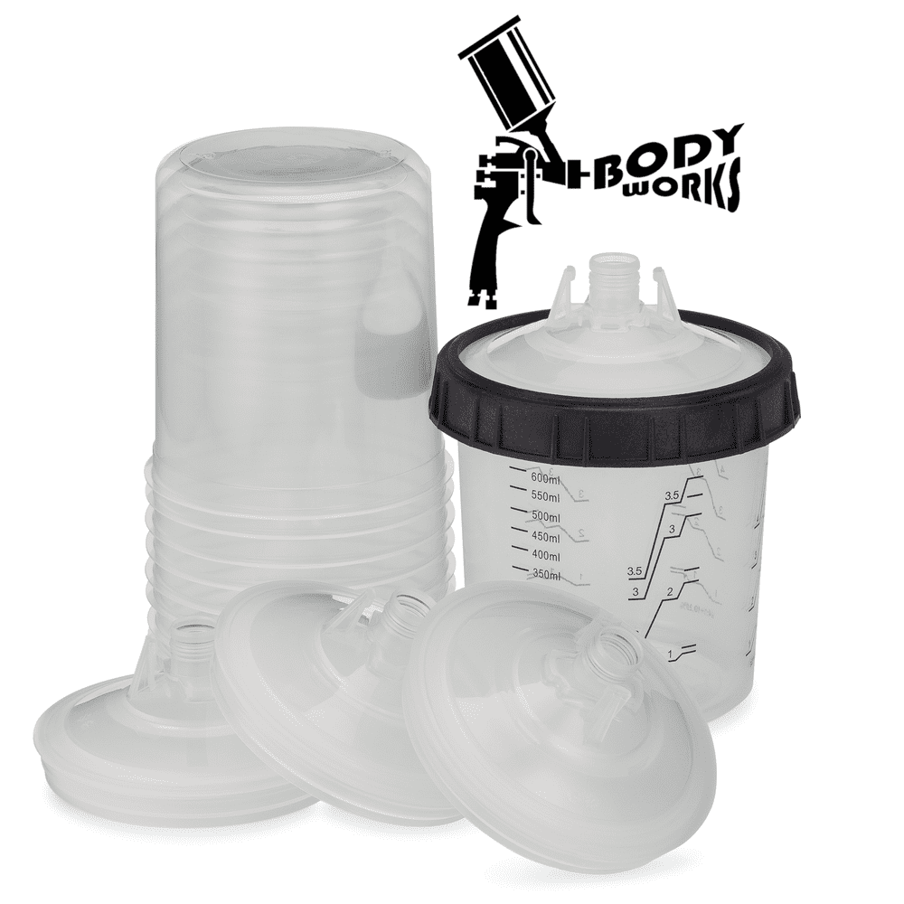 Body Works Cups (Original Style for 3M PPS System) - 50 Lids, 50 Liners ...