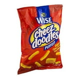 Wise Cheez Doodles, Real Cheddar Cheese, Baked Puff Corn Snacks, Family ...