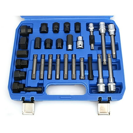 Pulley Removal Tool Pulley Remover Kit Alternator Pulley Removal 30Pcs ...