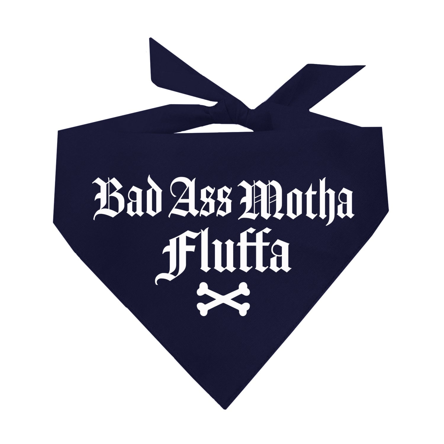 Badass Motha Fluffa Triangle Dog Bandana - Walmart.com