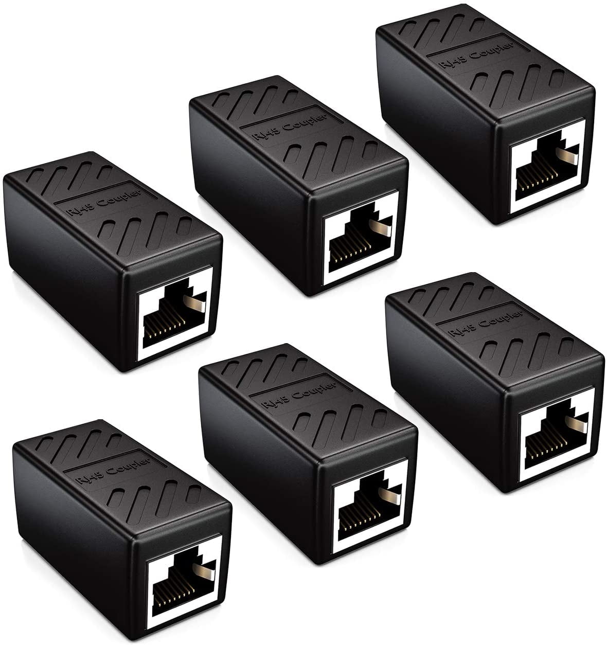 6X CAT6 Bridge End Network Cable Jumper Cable Ethernet Adaptador ...