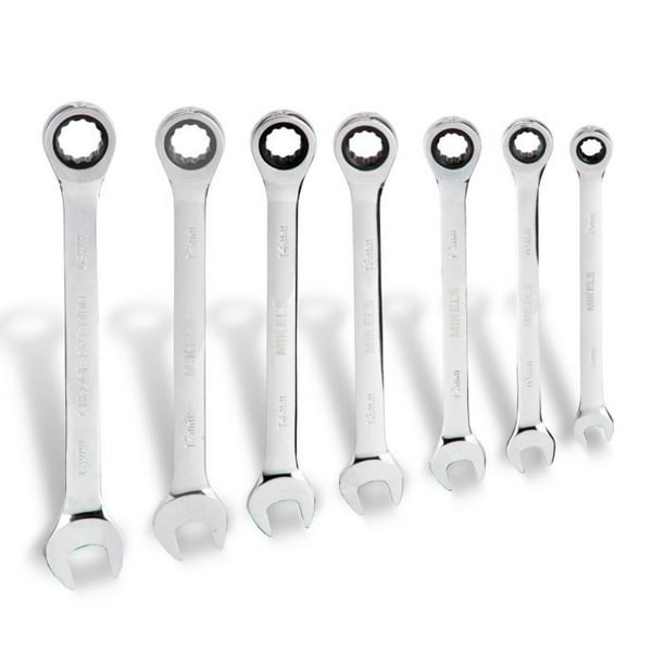 Llaves combinadas con matraca (set 7 pzas) | Walmart en línea