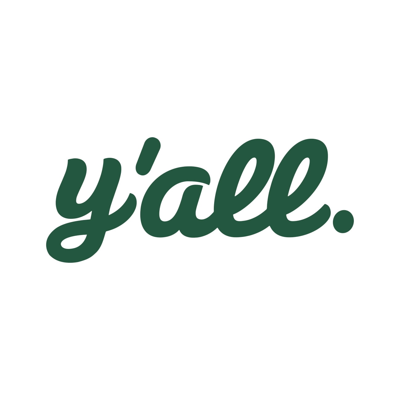 Y'all Sticker Decal Die Cut - Self Adhesive Vinyl - Weatherproof - Made ...