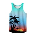 XFeng Mens Drop Arm Tank Tops Gym Workout Sleeveless Muscle Shirts Cut ...