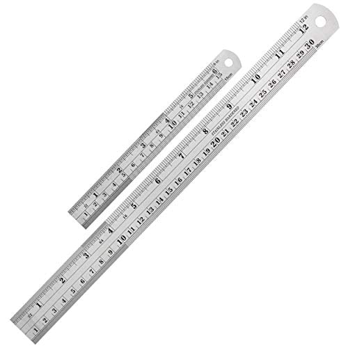 6" Metal Rulers