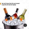 Cork Genius Digital Wine Bottle Thermometer, Bracelet Thermometer ...