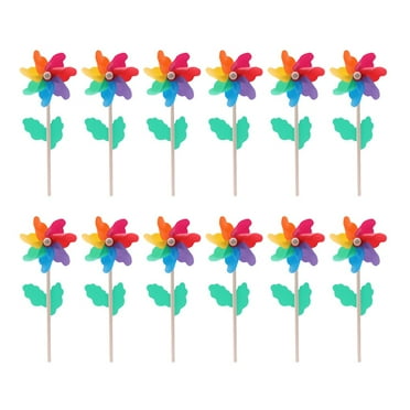 15 Inch Multi Colored Yard Pinwheel - Walmart.com
