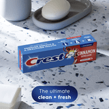 Crest Complete Plus Cinnamon Expressions Toothpaste 5.4 oz, Cavity ...