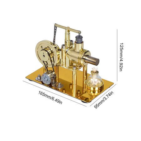 Miniature Engine Model Motor External Combustion Generator and safe ...