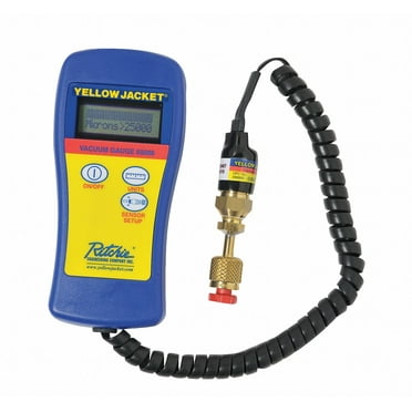 Yellow Jacket 42021 Series 41 Manifold, 3-1/8' Gauges, 1% Accuracy, R32 ...
