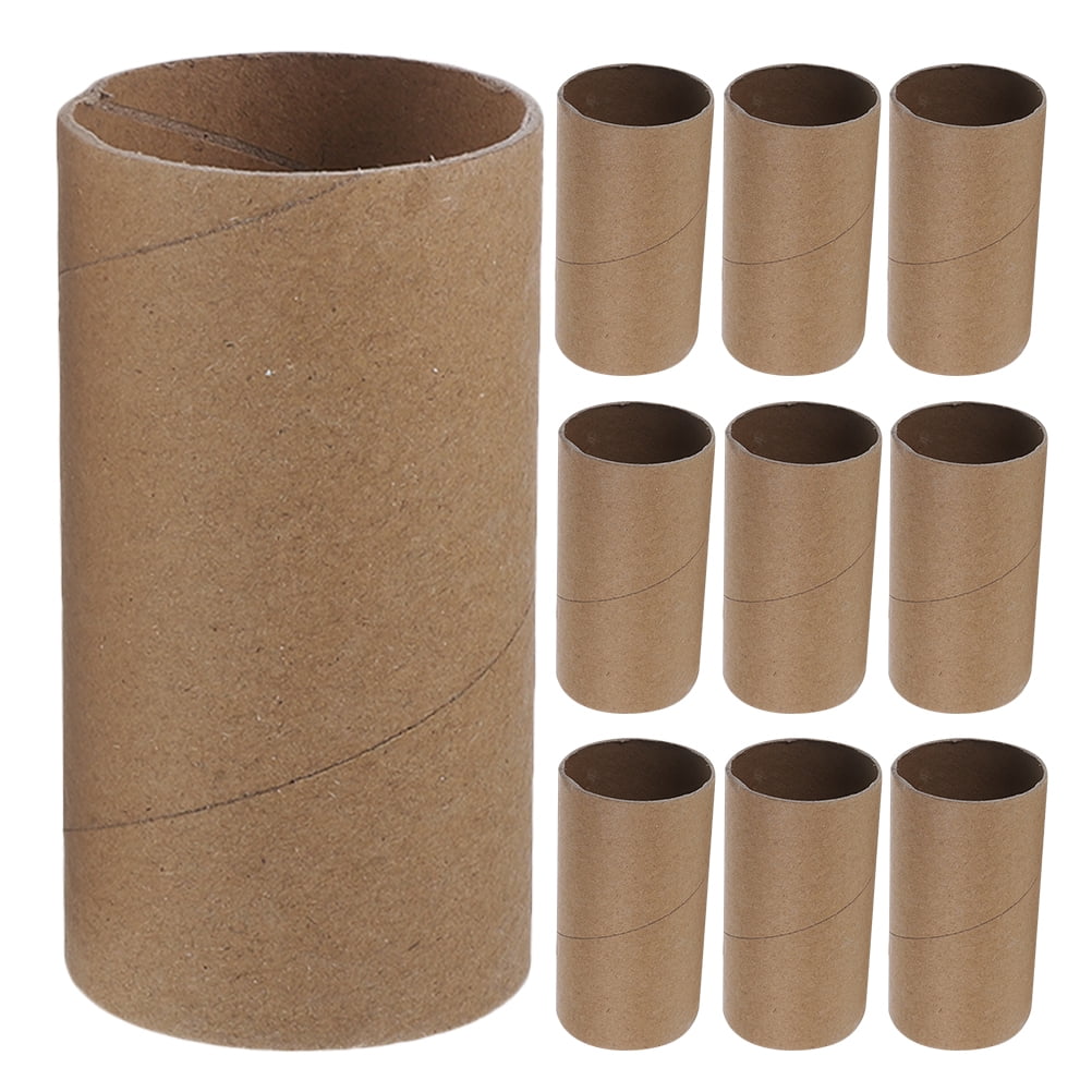 40 tubos de cartón marrón, rollos de papel para manualidades, rollos de ...