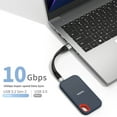 USB A to USB C Short Cable 5.5inch, 10Gbps Data Transfer, 3.0 QC Fast ...