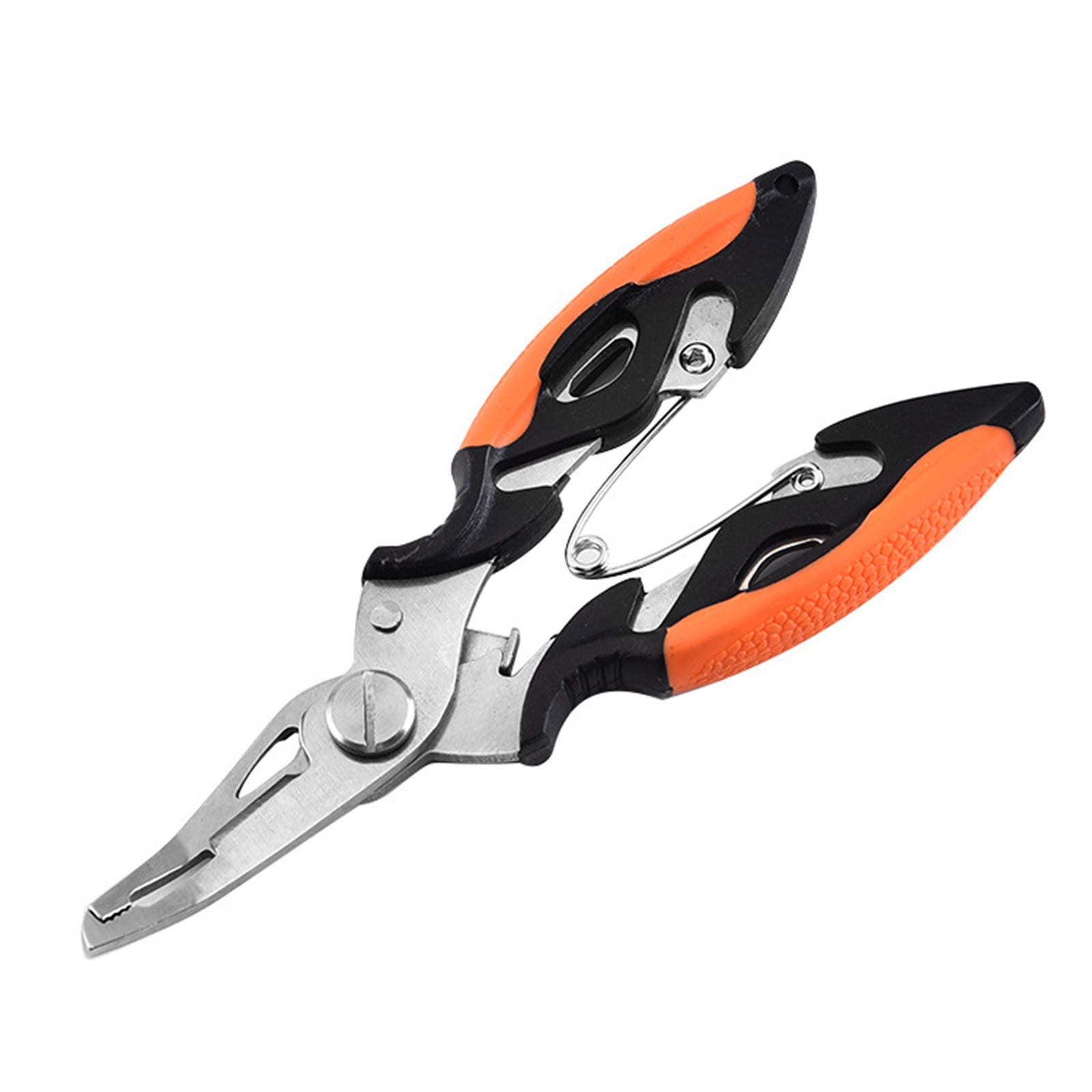 PRINxy Stainless Steel Fishing Pliers With Sheath,Hook Removers,Braid ...