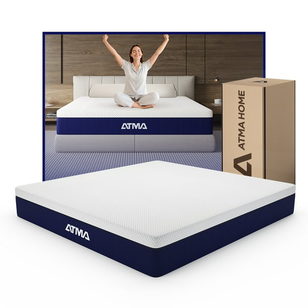 Colchón en Caja Queen ATMA NOVA Memory Foam Altura 29cm | Walmart en línea