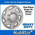 HubStar Heavy-Duty 16-inch Hubcap Replacement for Ford Van 1998-2023, Premium Wheel Cover Rims ...