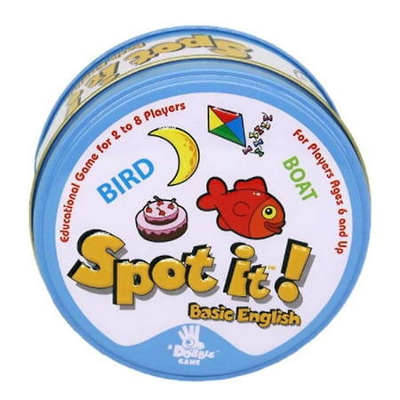 Spot It Classic Card Game Education Dedicated Deck Card Game | Walmart ...