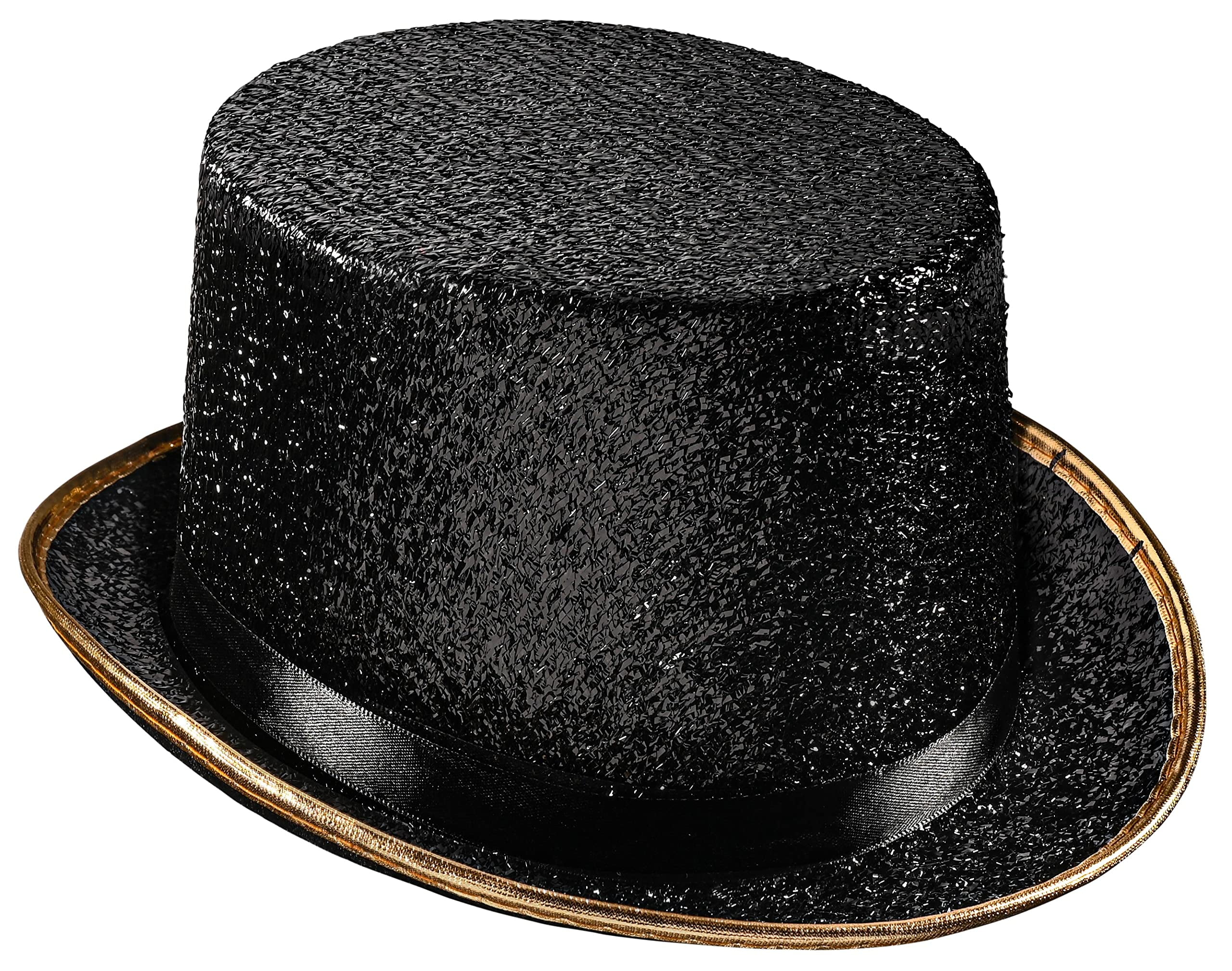 Top Hat Dress Up America Shiny Tuxedo para adultos, color negro ...