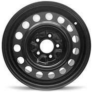 Wheel For 2006-2012 Chevrolet Impala 16 inch 5 Lug Black Steel Rim Fits ...