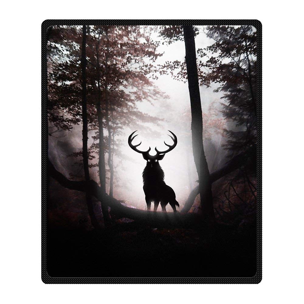 Click here for Rylablue Deer Blanket Fleece Throw Blanket For Sof... prices