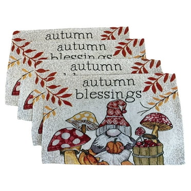 Thanksgiving Placemats - Thankful Pumpkin Placemats - Fall Placemats ...