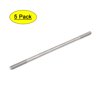 Uxcell Fully Threaded Rod M6 x 30mm 1mm Thread Pitch 304 Stainless ...