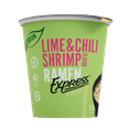 RAMEN EXPRESS Lime Chili Shrimp Flavor Ramen Cup Noodle, 2.25 Oz Each (Pack Of 12) | Animal-free ...