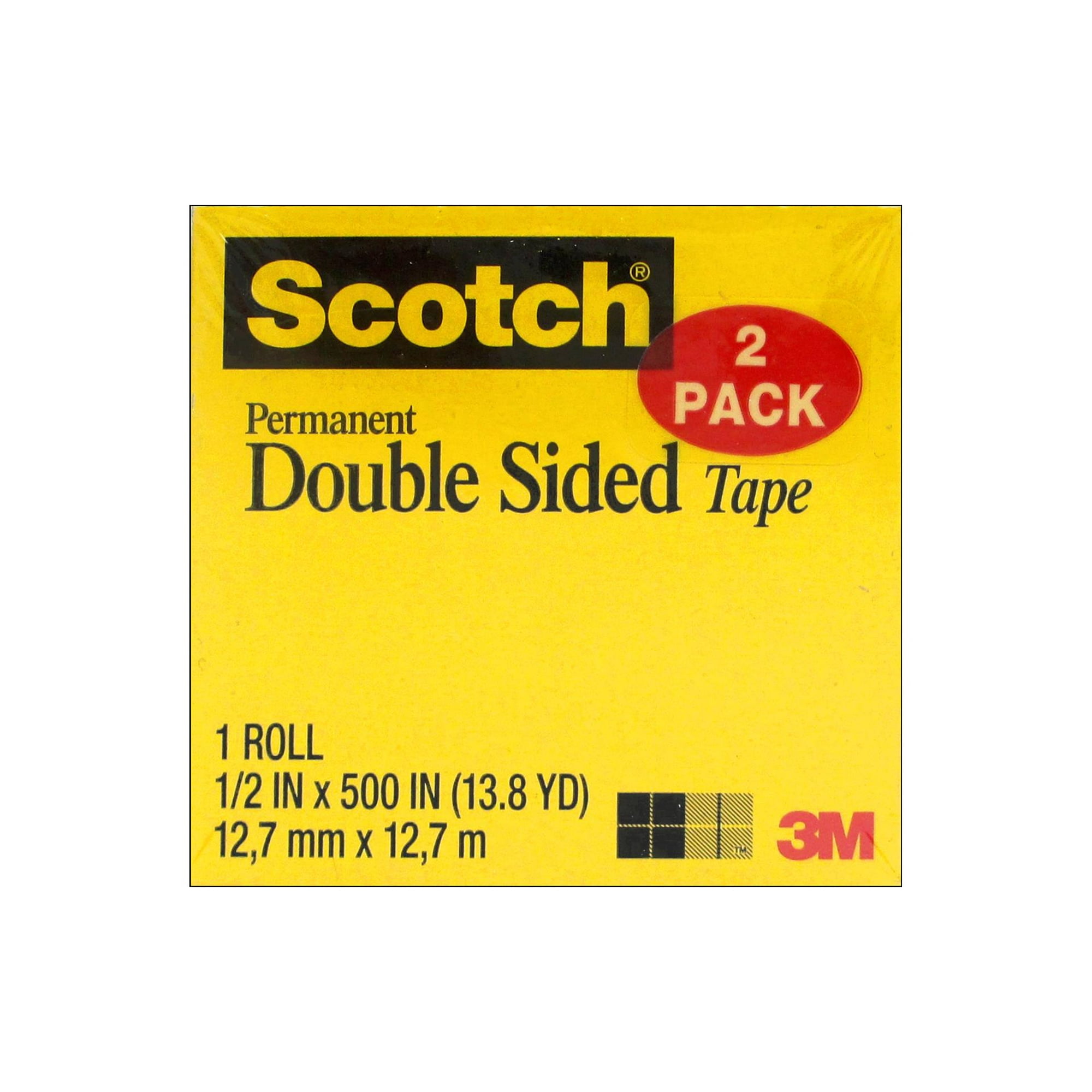 Click here for Scotch Double-Sided Tape Perm Refill 1/2x500 2pc prices