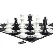 MegaChess Large 25-inch King Plastic Chess Set without Adult Setup ...