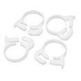 22.8mm-24.8mm Double Gripping Ratchet Type Plastic Hose Clamps Clips ...