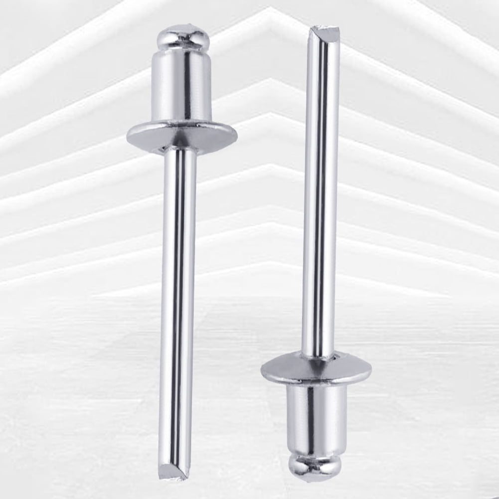 50 remaches de extremo abierto, remaches ciegos huecos de aluminio ...