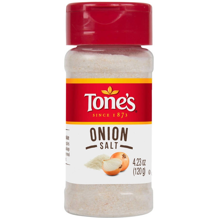 Tone's Onion Salt, 4.23 oz - Walmart.com