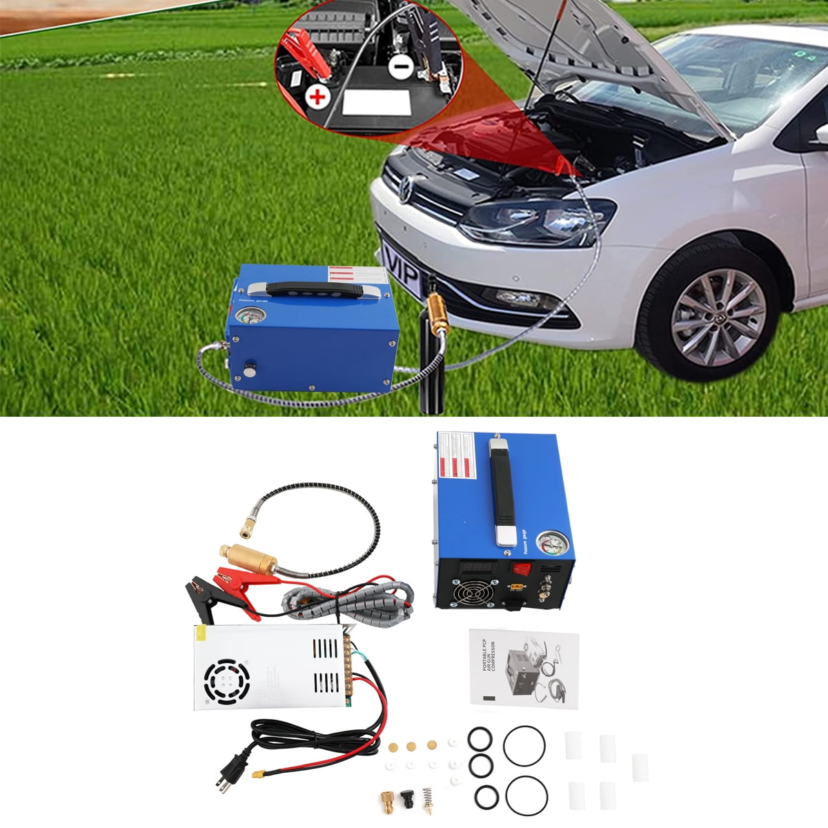 Buy SUDEG 30Mpa PCP Air Compressor Electric Air Compressor for ...