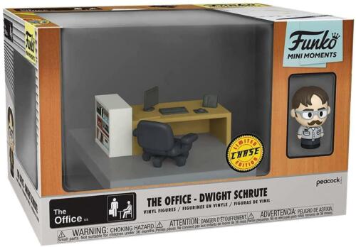 Funko Mini Moments The Office Dwight Schrute CHASE [Mustache] - Walmart.com