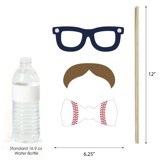 Big Dot of Happiness Batter Up - 20 Count Baseball Photo Booth Props ...