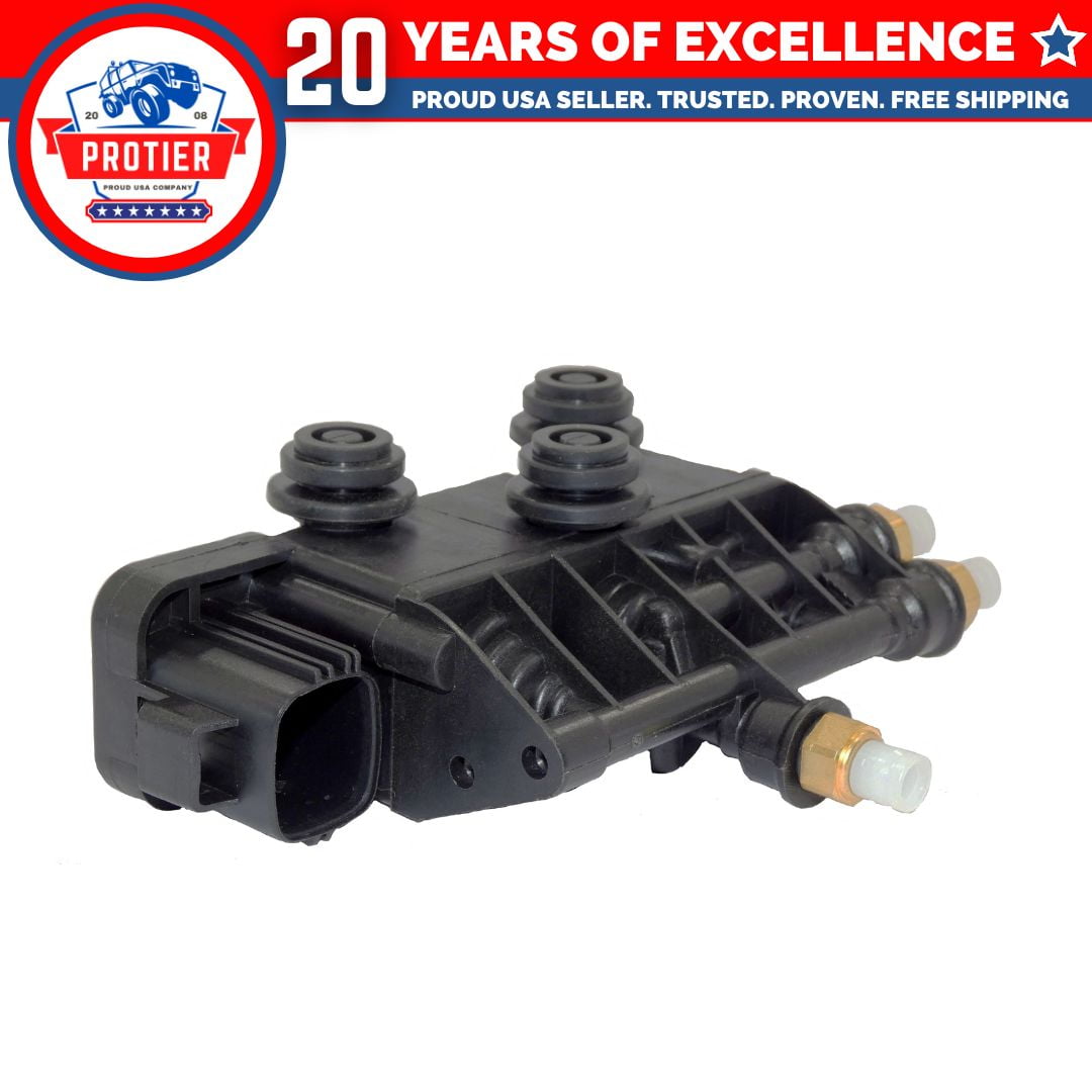 Front Air Suspension Valve Block EAS Control Unit For Land Rover LR3 ...