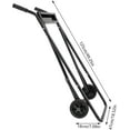 Heavy Duty Outboard Boat Motor Stand Carrier Cart Dolly, 40kg/88.18 lbs ...